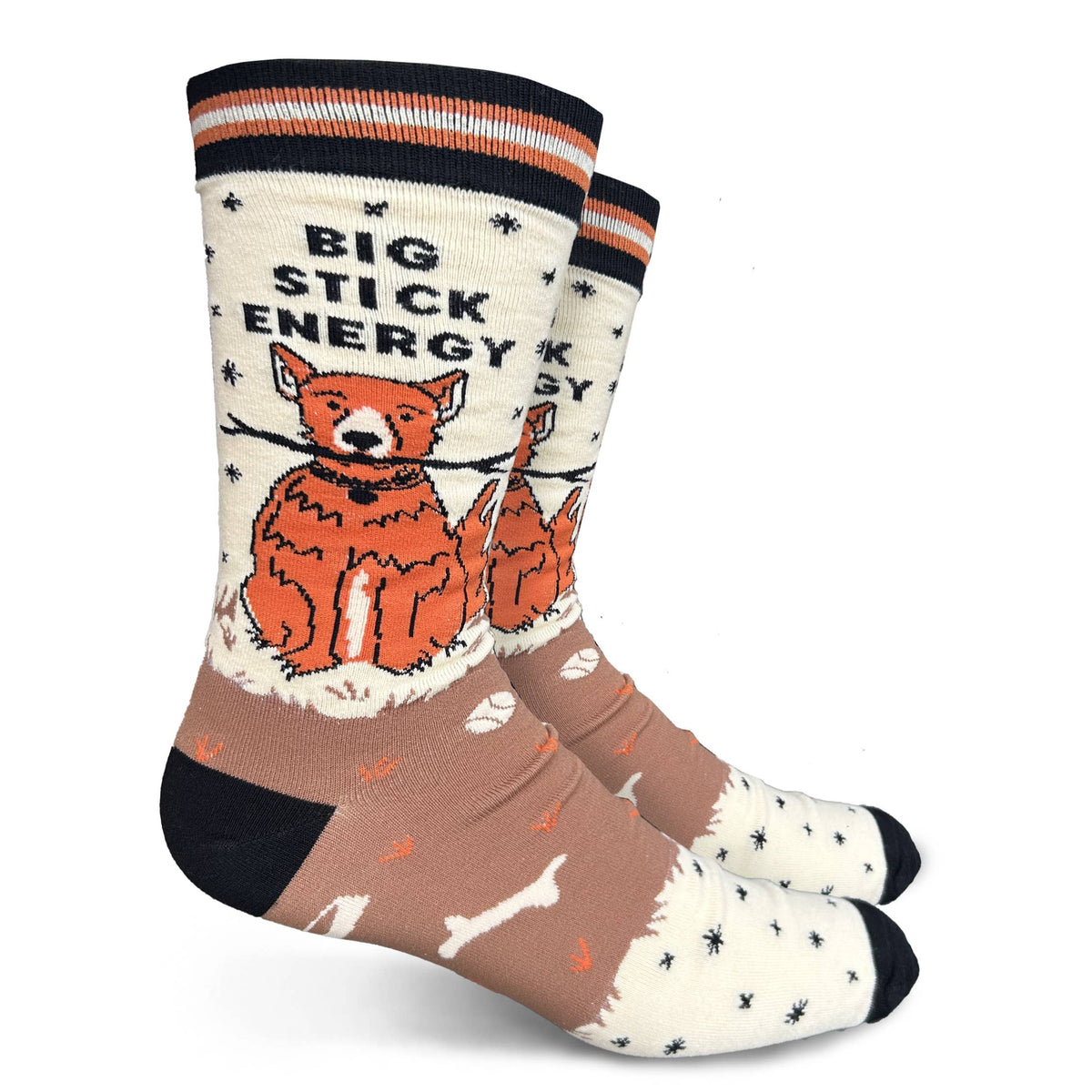 Big Stick Energy Men's Crew – Pippi Socks